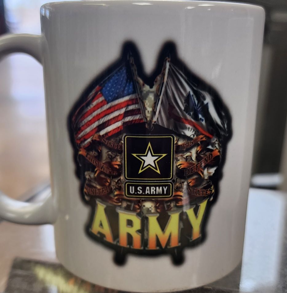 Us army Coffee cup – Gorman Keepsakes
